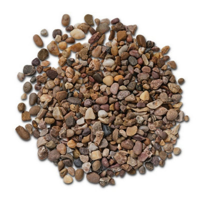 Washed Quartzite Gravel - 10mm - Premium Aggregate Bulk Bag - 850 kilos