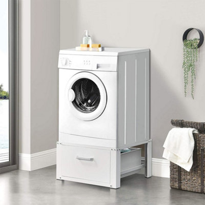 Washing Machine Base with Drawer W 630 x D 540 x H 320 mm | DIY at B&Q