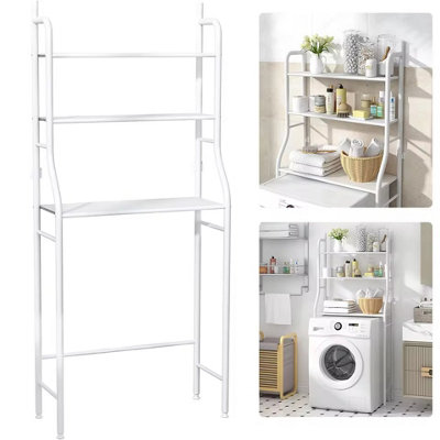Washing Machine Shelves Multi-Layer Floor Standing Bathroom Storage Racks Multifunction Bathroom ...