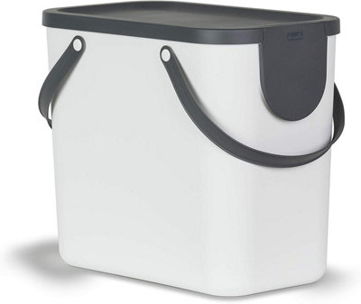 Waste Bin 25L Waste Separation Container Indoor Recycling bin Rotho ...