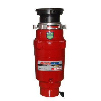 WasteMaid Elite 1680 Standard 1/2 HP Kitchen Sink Food Waste Disposal Unit