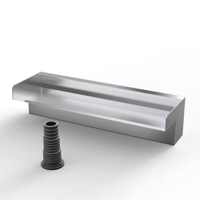 Water Blade 900mm Width with 500mm Spout - Back Inlet