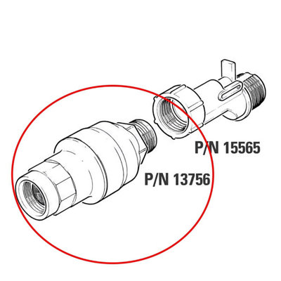 Water Block Anti Flood Leakage Stop Valve 13756