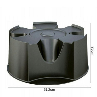 Water Butt Stand Base for Water Tank Plastic 51cmx 23cm Garden TankBase ...