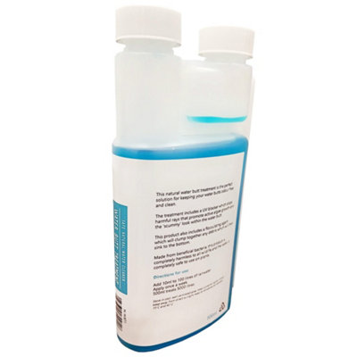 Water Butt Treatment Cleaner UV Blocker Stop Green Water, Algae & Bad ...