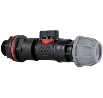 Water Butt Valve Connector Kit Valve Drill Bit Set Rainwater Tank 3/4 ...