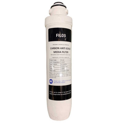 Water Filter 10" Cartridge - Boiling Hot Water Tap 6mm / 10mm Connector ...