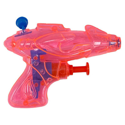 Water Gun Pistol Colour Varies Outdoor Pool 6. 5cm x 9cm Multi Coloured X 1