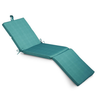 Water-Repellant Sunlounger Pad: Fade-Resistant, 50mm Foam, Removable ...
