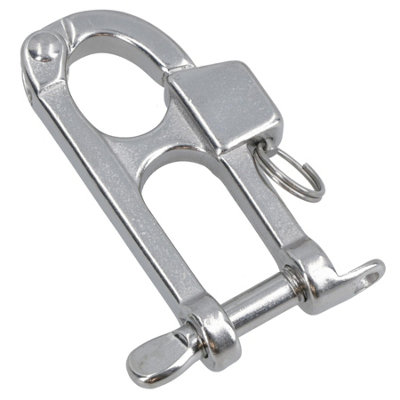 WATER SKI HOOK QUICK RELEASE 100MM MARINE GRADE STAINLESS SAFETY ...