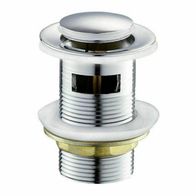 Waterfall Bathroom Shower Deck Bath Chrome Slotted Basin Waste
