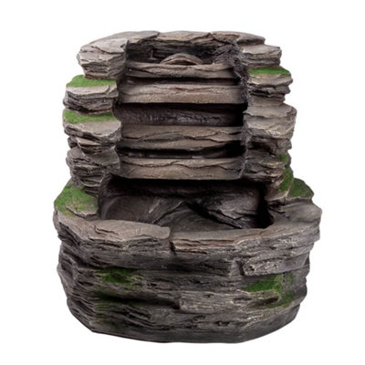 Waterfall Water Feature with LED Light