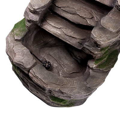 Waterfall Water Feature with LED Light