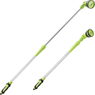 Watering Lance - 1.4m Telescopic Garden Sprayer Nozzle Hose Pipe ...