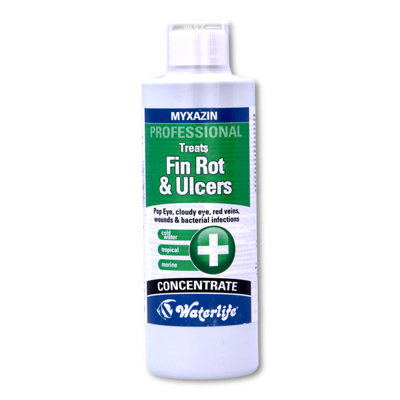 WATERLIFE MYXAZIN 500ml FIN ROT ULCER BACTERIA FISH TREATMENT
