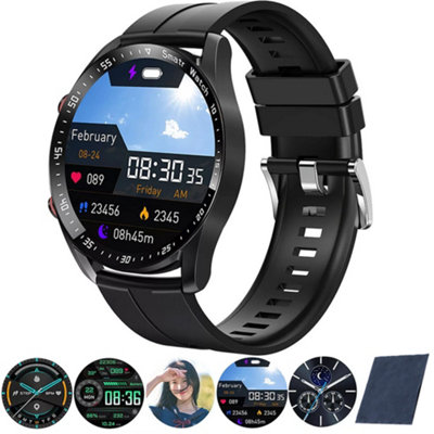 Waterproof Bluetooth Smart Watch for Men & Women - Fitness Tracker