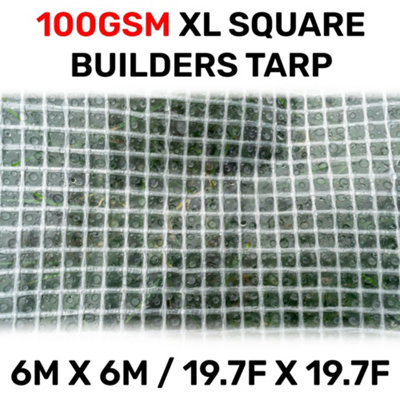 waterproof clear reinforced tarpaulin/builders tarp/camping ground ...