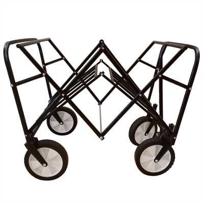 Waterproof Foldable Garden Trolley With 4 Easy Move Wheels