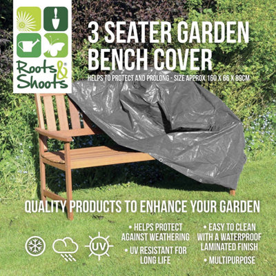 Waterproof Outdoor Garden 3-Seater Bench Cover