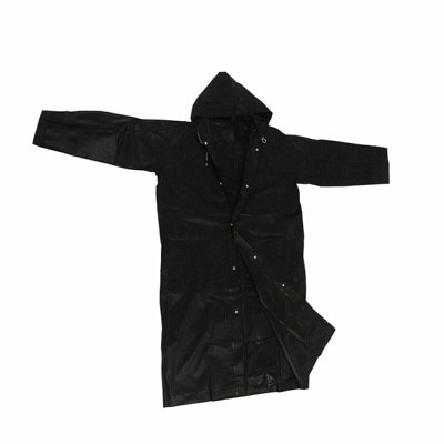 WATERPROOF RAINCOAT PONCHO REUSABLE PLASTIC ADULT CAMPING FESTIVAL RAIN ...