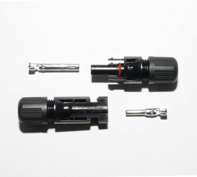Waterproof Solar Panel Connection Plugs MC4 Pair, Pack of 10