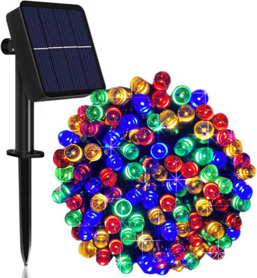 Waterproof Solar Powered Fairy String Light in Multicolored 22 Meters ...
