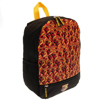 Watford FC Backpack Black/Yellow/Red (One Size)