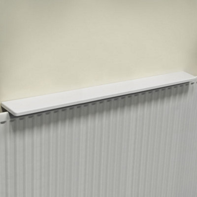 Watsons Chunky Over Radiator Shelf 120cm 4ft White | DIY at B&Q