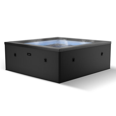 Wave Garda Energy-Efficient Hot Tub Bundle - 4-Person Rigid Eco Foam ...