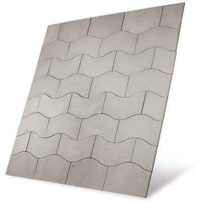 Wave Paving Patio Kit 'The Tytherington' Portland Grey (2.46m x2.25m)