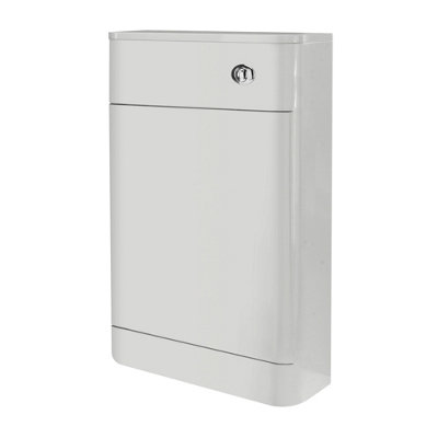 Wave WC Toilet Unit (Concealed Cistern Not Included) - 550mm - Gloss ...