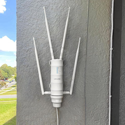 WAVLINK 2025 AC1200 Outdoor WiFi Extender, supports router/AP/repeater ...