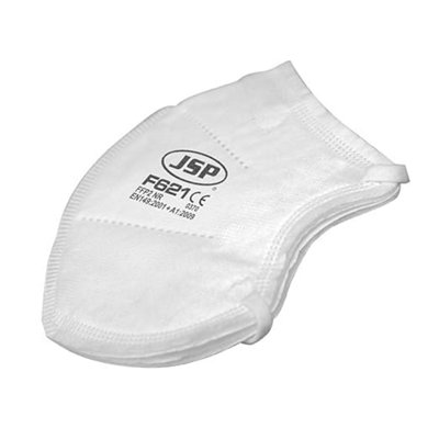 Way4Now JSP F621 FFP2 Disposable Vertical Fold Flat Mask Box of 40