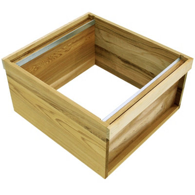 WBC BEEHIVE BEE KEEPING PINE 3 LIFTS PORCH 2 SUPER 1 BROOD GABLED ROOF ...