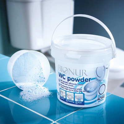 WC Cleaning Powder - Toilet and Urinal Cleaner & Limescale Descaling ...