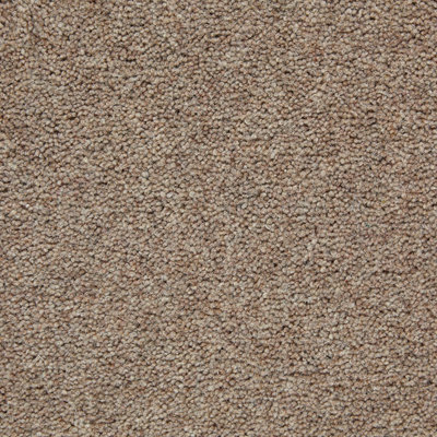 Weald Park Gold 80/20 Wool Twist Pile Carpet by Remland (Ash, 2m x 4m)