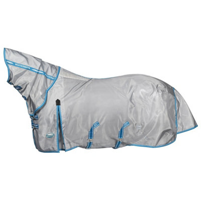 Shop Weatherbeeta Comfitec Hexi Shield Combo Neck Horse Fly Rug Silver ...