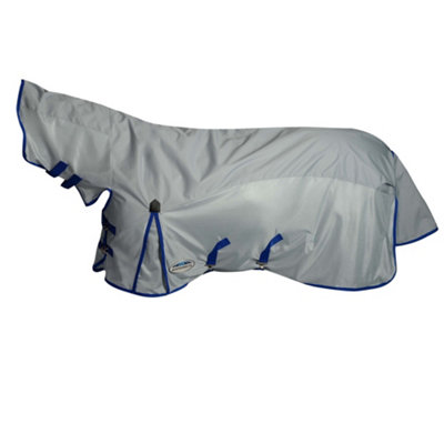 Weatherbeeta ComFiTec II Combo Neck Mesh Horse Turnout Rug Silver (5 6 ...