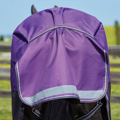Weatherbeeta Comfitec Lite Plus Dynamic ach-A-Neck Turnout Rug Purple ...