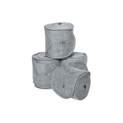 Weatherbeeta Fleece Bandages (Pack of 4) Grey (3.5m)