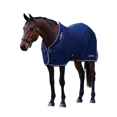 Weatherbeeta Opulence Standard-Neck Show Sheet Navy/White (7)