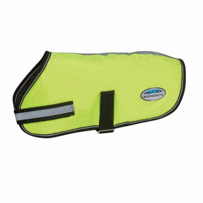Weatherbeeta Reflective Parka 300d Dog Coat Yellow (75cm)