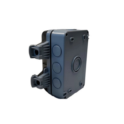 Weatherproof Outdoor Double Plug Socket 2 Gang Switched Socket USB Port ...