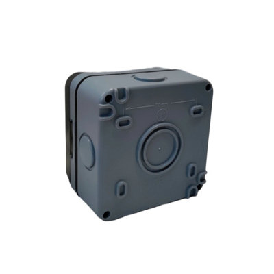 Weatherproof Outdoor Single Plug Socket 1 Gang Switched Socket USB Port ...