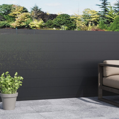 Weatherproof PVC Privacy Screen Sun Shielding for Outdoor Areas Garden ...