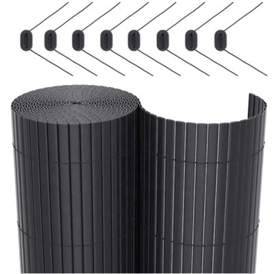 Weatherproof PVC Privacy Screen Sun Shielding for Outdoor Areas Garden ...