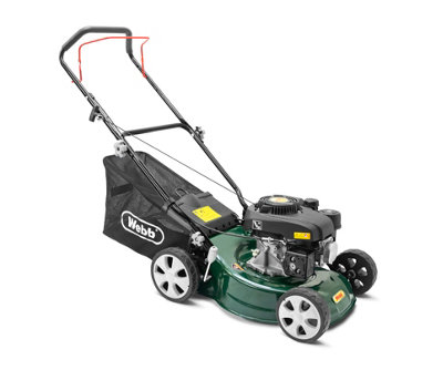 Webb Classic WER410HP 41cm (16") Petrol Hand Push Rotary Lawnmower