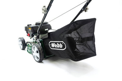Webb Classic WER410HP 41cm (16") Petrol Hand Push Rotary Lawnmower