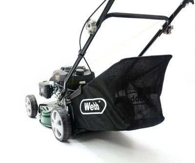 Webb Classic WER460SP 46cm 18 Petrol Self Propelled Rotary Lawnmower