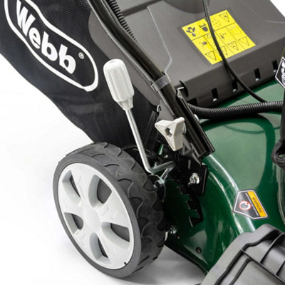 Webb WER510ES Classic 51cm Self Propelled Electric Start Petrol Lawn Mower